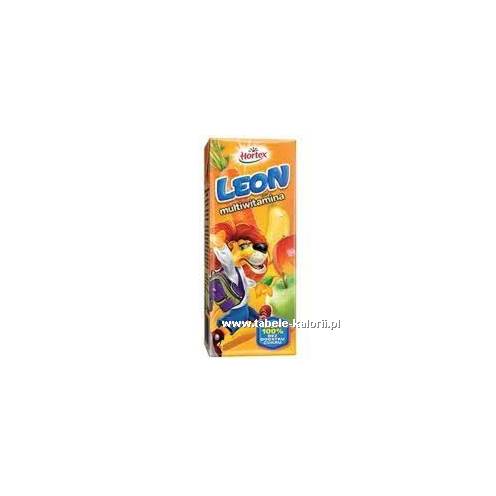 Ile kcal ma Sok Leon multiwitamina - Hortex - Tabele kalorii